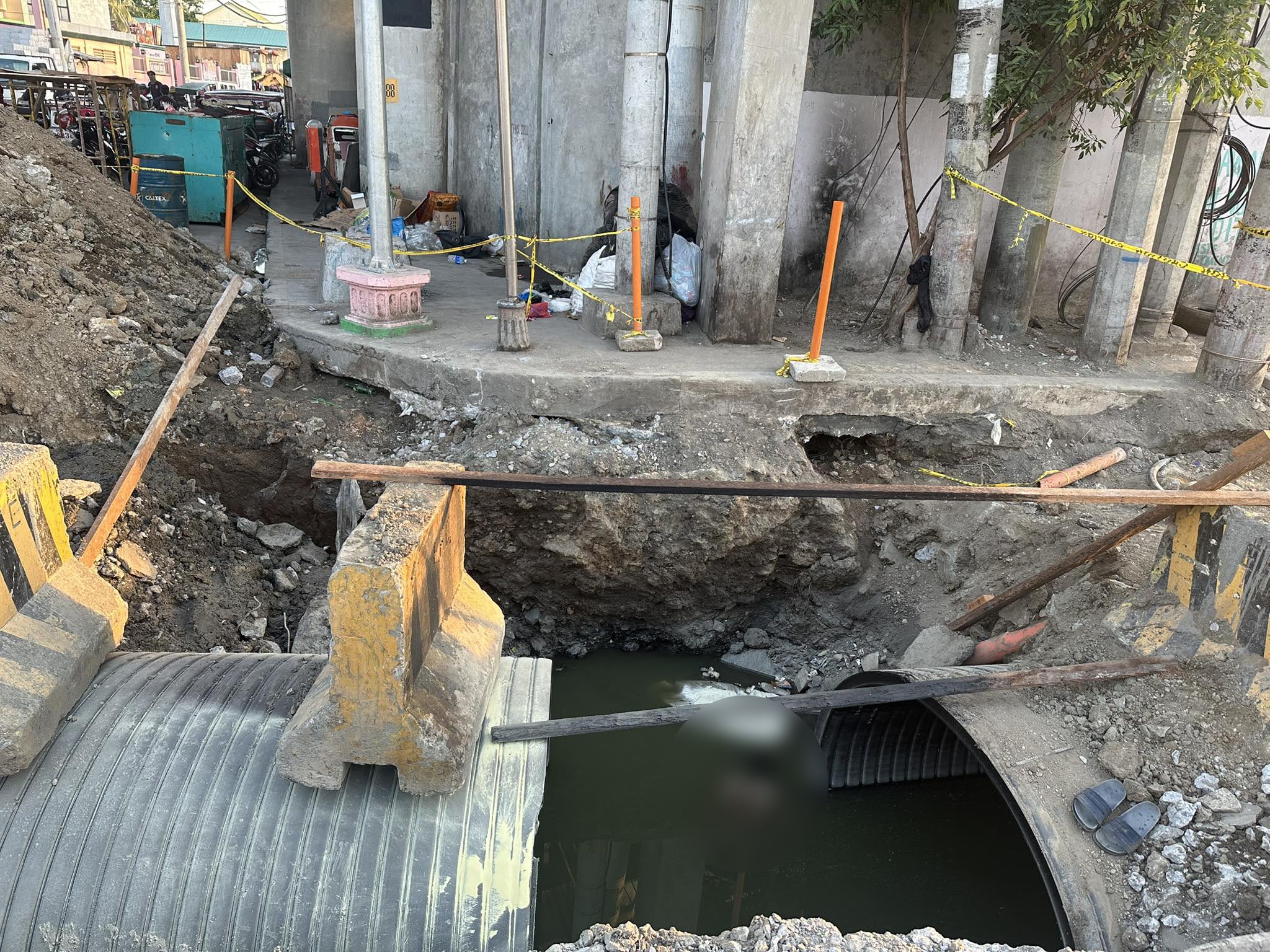 Blasts reported at alleged flood control project along Andrews Ave ...