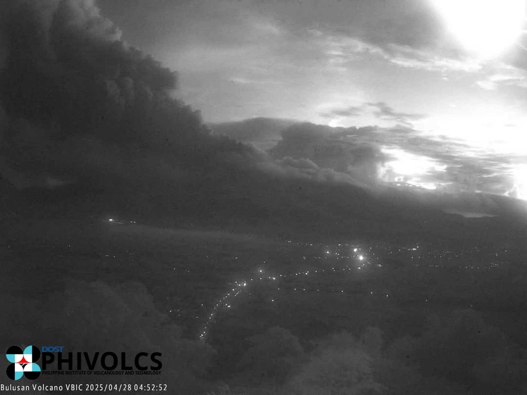 Bulusan Volcano raised to alert level 1 'low-level unrest' as phreatic ...